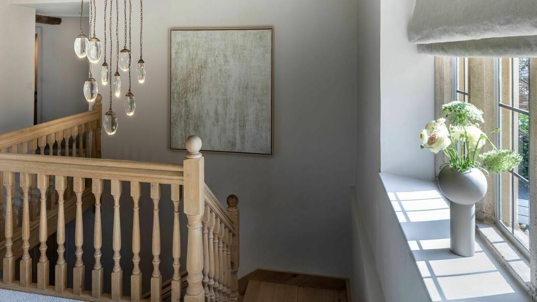 Cotswold Manor Estate - Entrance Hall, Snug,… | Janey Butler Studio