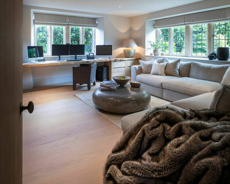 Cotswold Manor Estate - Entrance Hall, Snug,… | Janey Butler Studio
