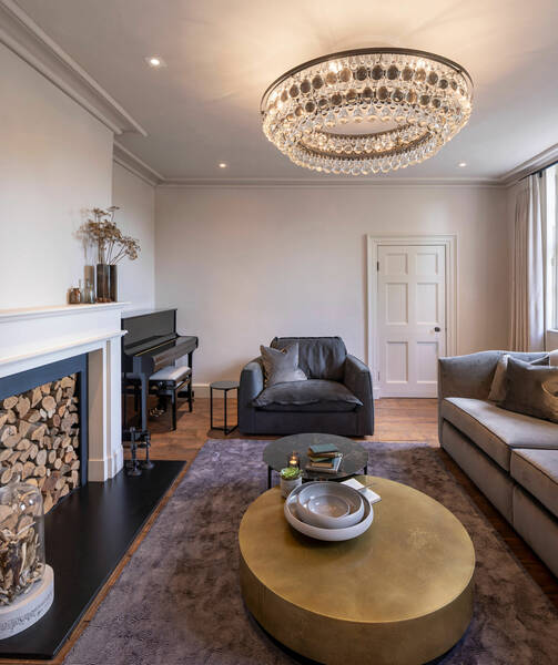 The Manor House - Living Spaces & Study | Janey Butler Studio