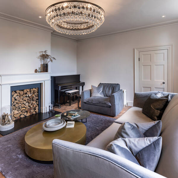 The Manor House - Living Spaces & Study | Janey Butler Studio